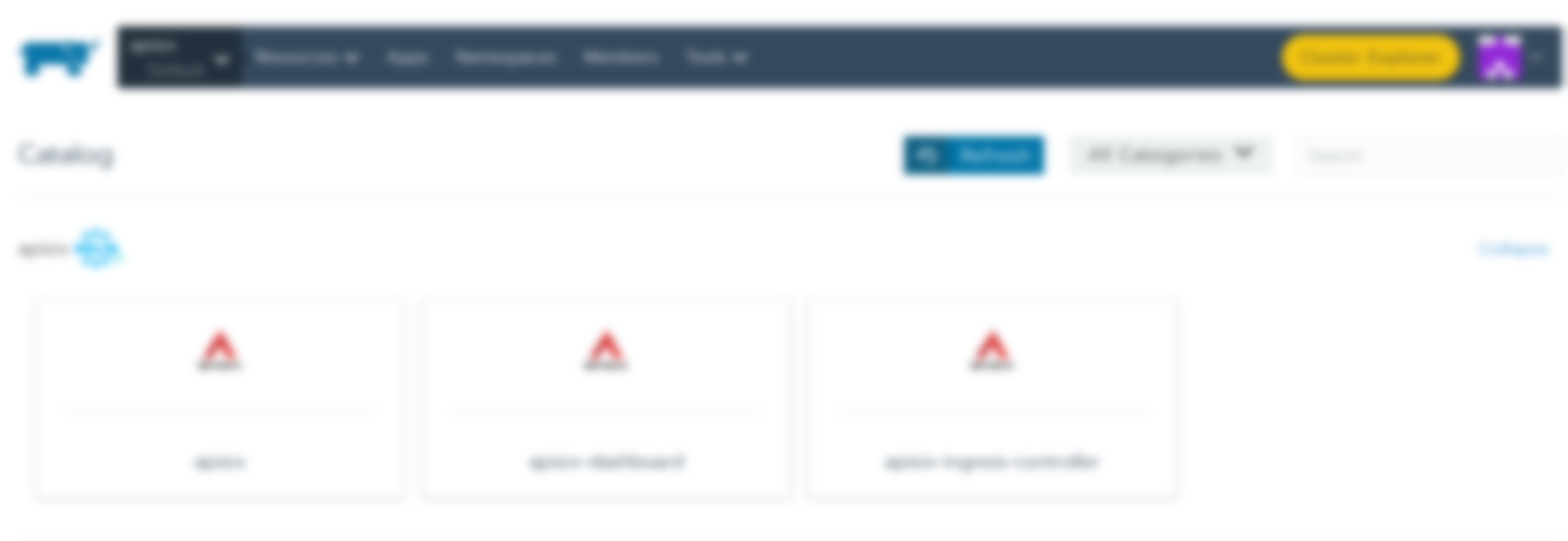 Deploy APISIX and APISIX Ingress Controller on Rancher | Apache APISIX® -- Cloud-Native API Gateway