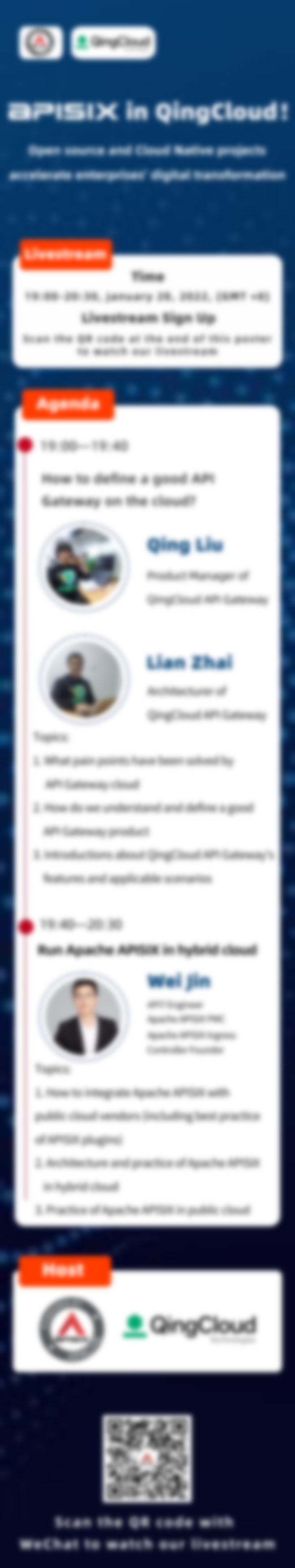 Webinar | APISIX in QingCloud! | Apache APISIX® -- Cloud-Native API Gateway and AI Gateway