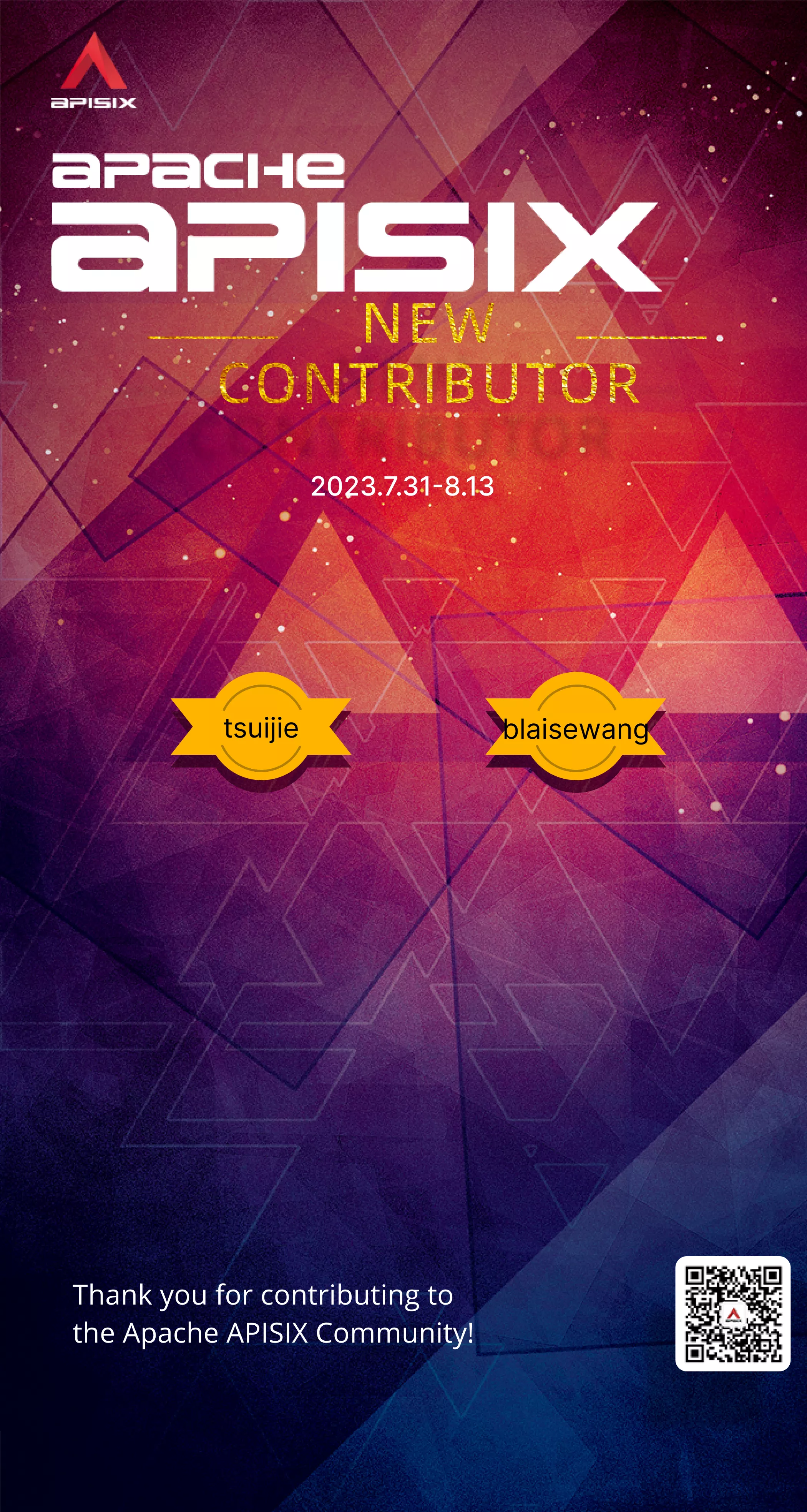 社区双周报 (7.31 - 8.13) | Apache APISIX® -- Cloud-Native API Gateway and AI Gateway